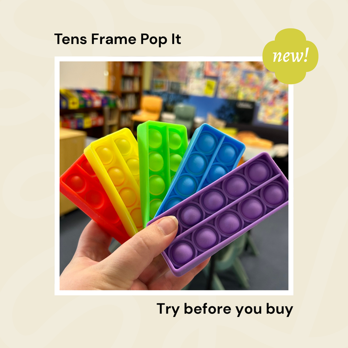 Free Sample - Tens Frame Pop It – Love Always Classroom