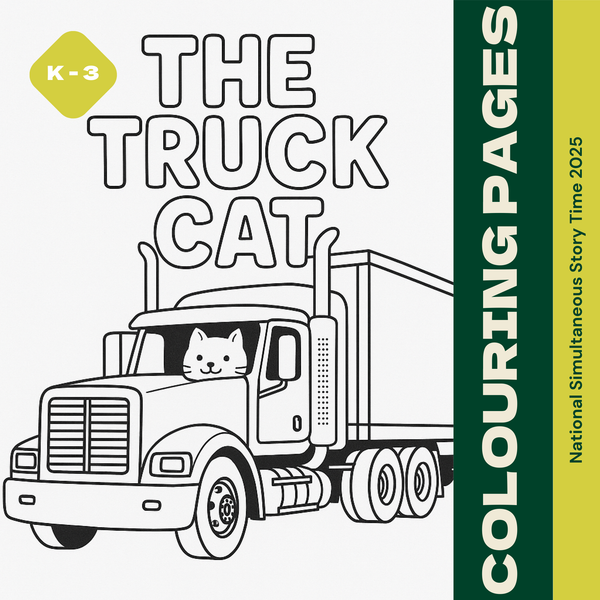 The Truck Cat Colouring Pages | Inspired by the Picture Book by Debora ...